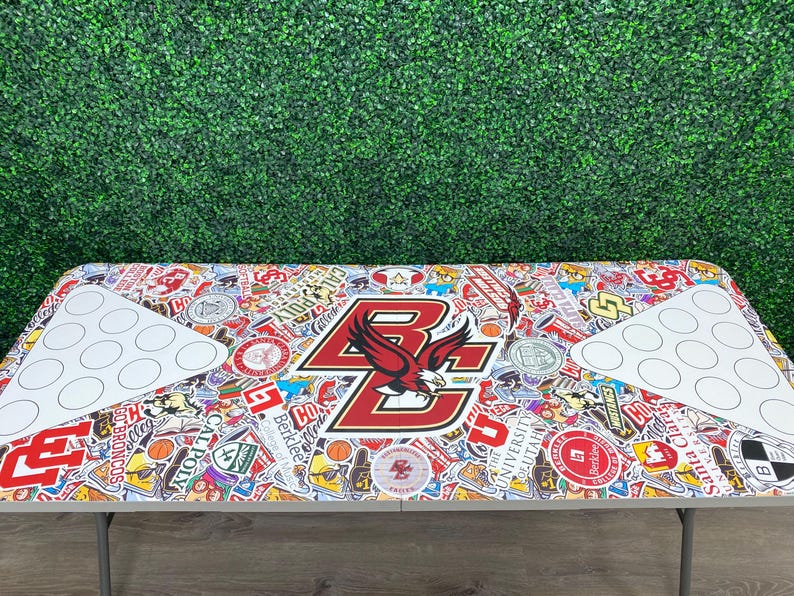 Customize Your Own College Variety Inspired Beer Pong Table | College ...