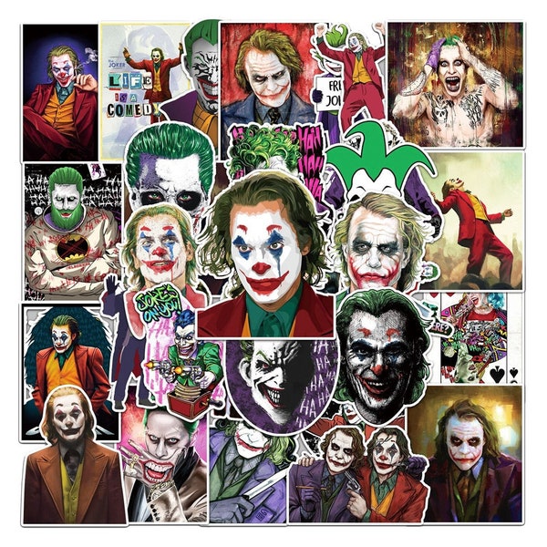 Joker Card Sticker - Etsy