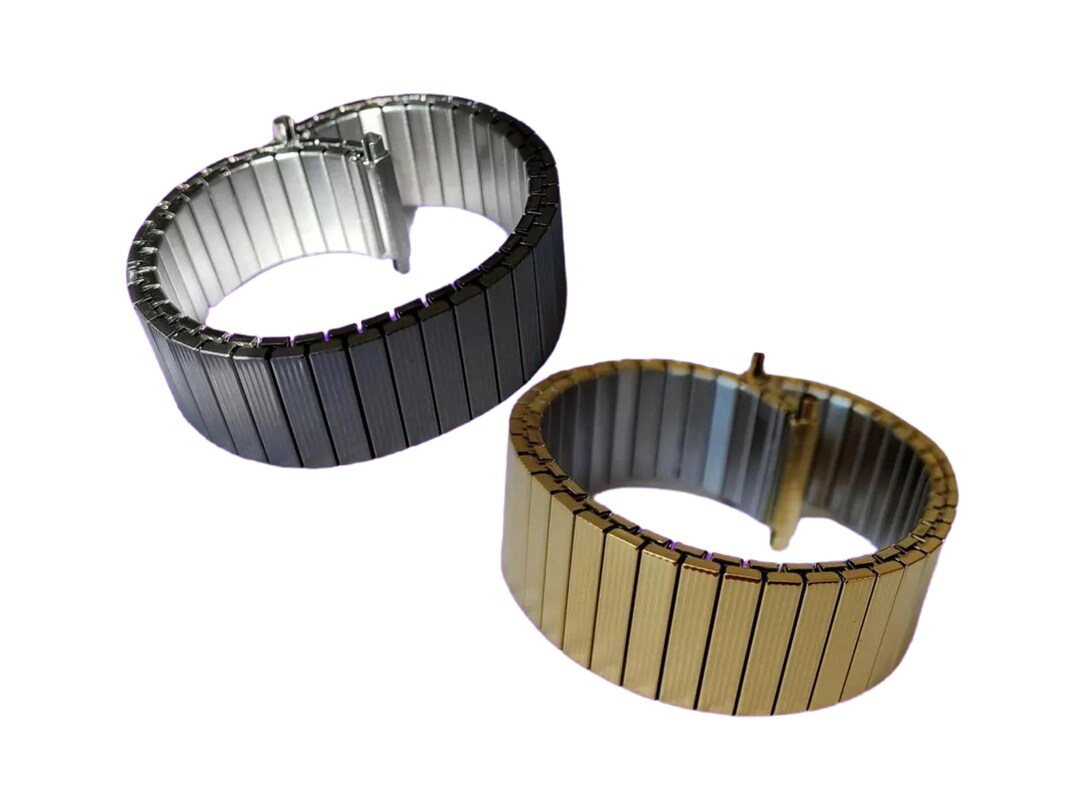 11mm 12mm 14mm 16mm 18mm 20mm Metal Expanding Watch Bracelet With ...