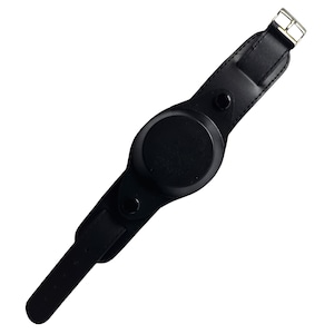 18mm 20mm Military Cuff Style Leather Watch Strap With Wide Band and ...