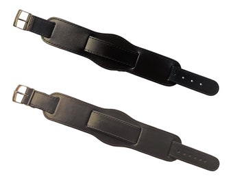 Leather Watch Cuff | Etsy UK