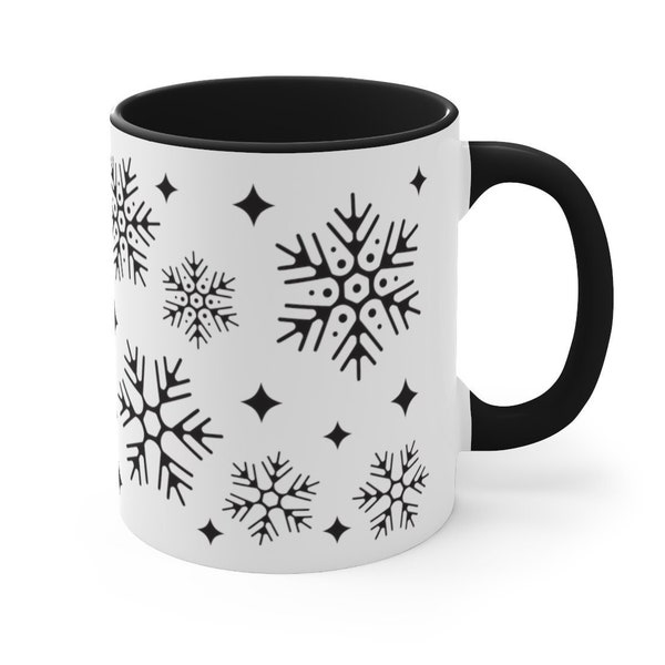 Snowflake Mug - Etsy