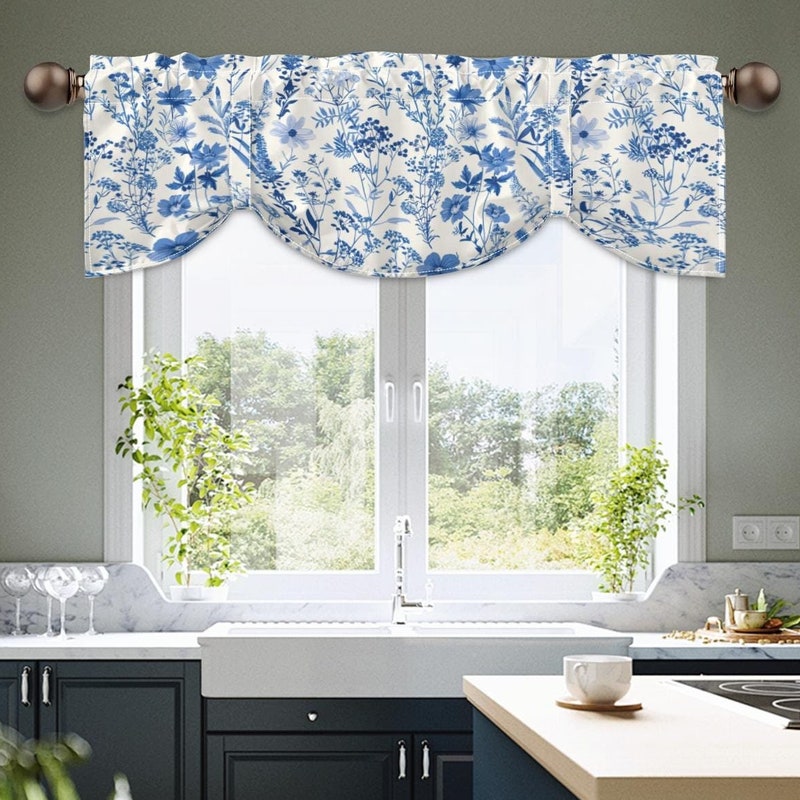 Toile Valance - Etsy