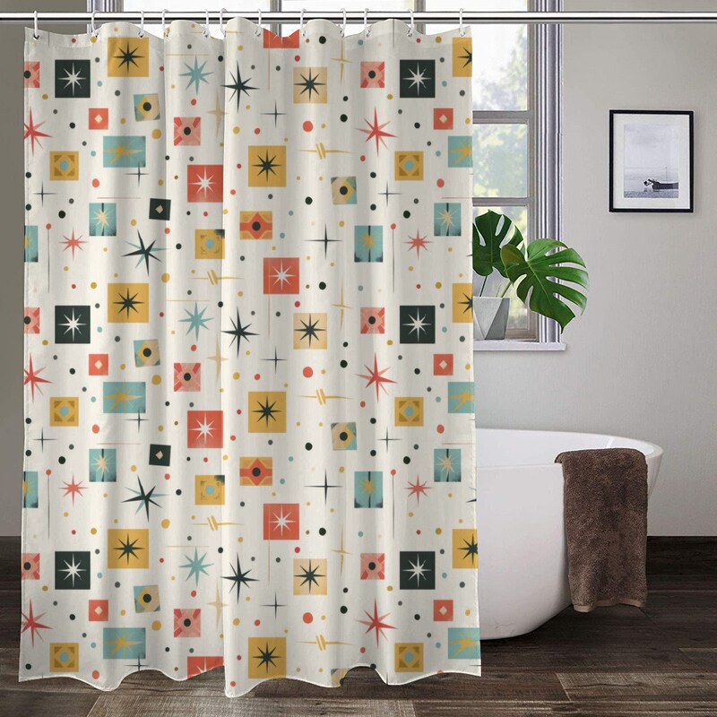 Mod Shower Curtain - Etsy