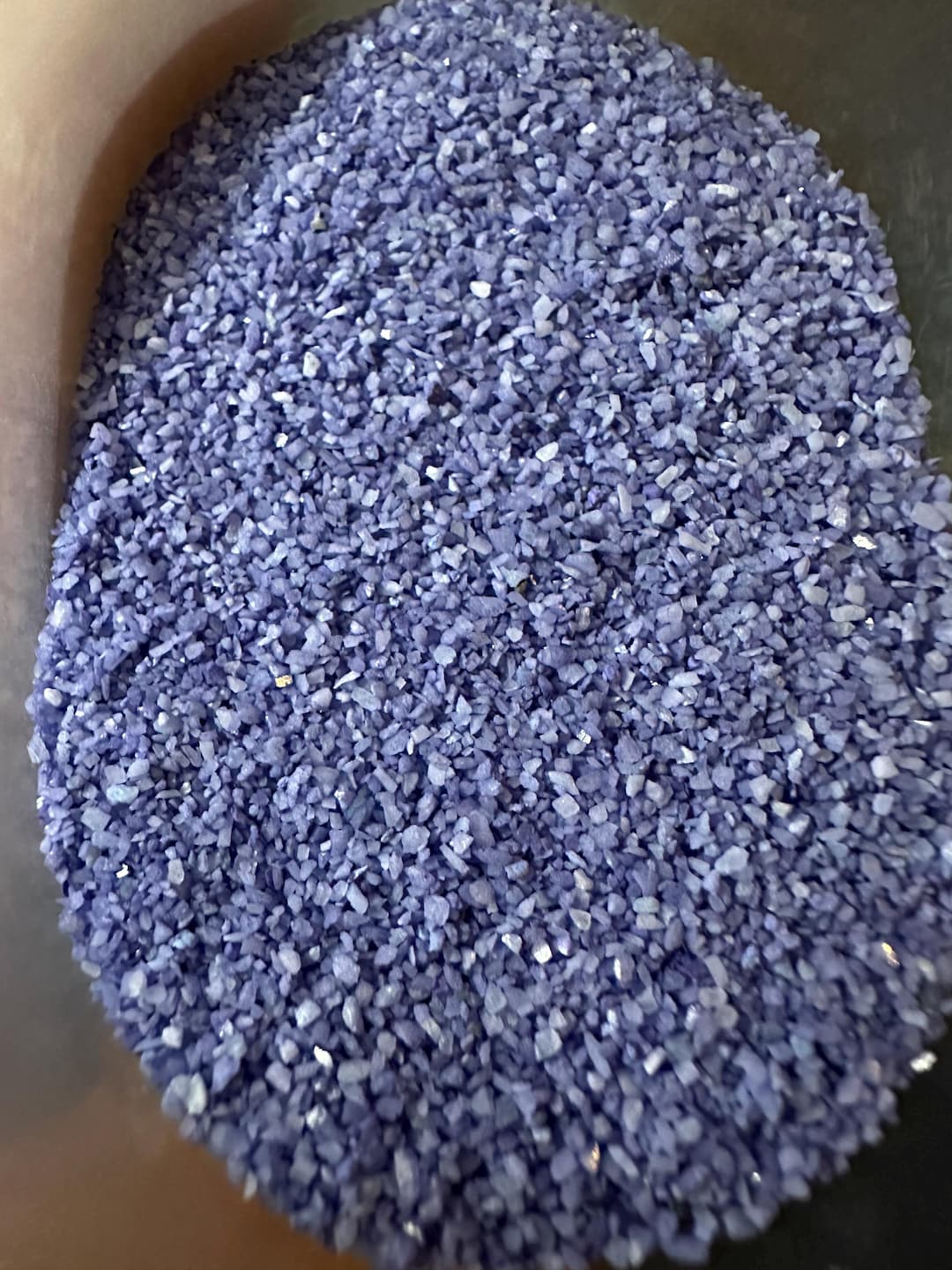 Periwinkle Blue Crushed Glass Sand (100g & 200g) – Perfect for Resin ...