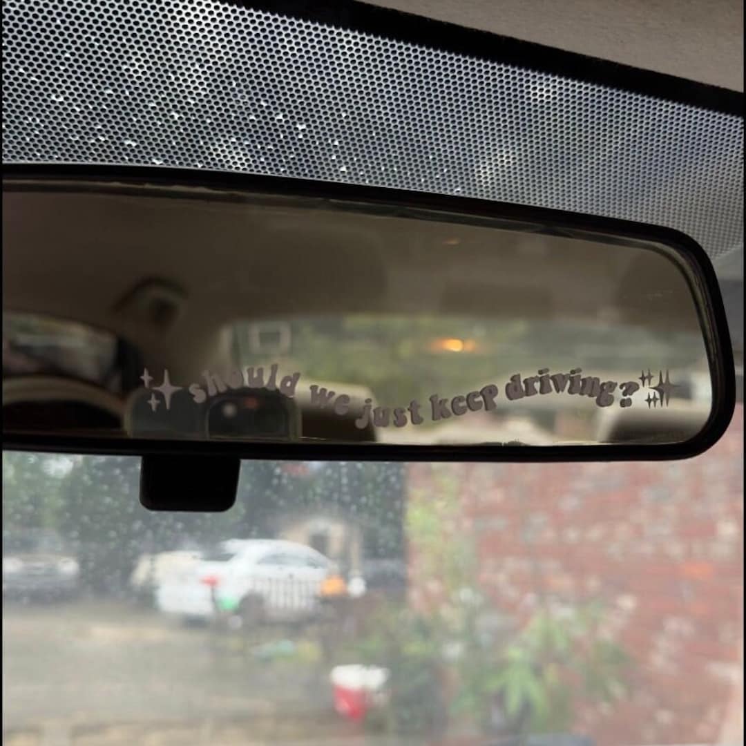 Keep Driving Decal - Etsy