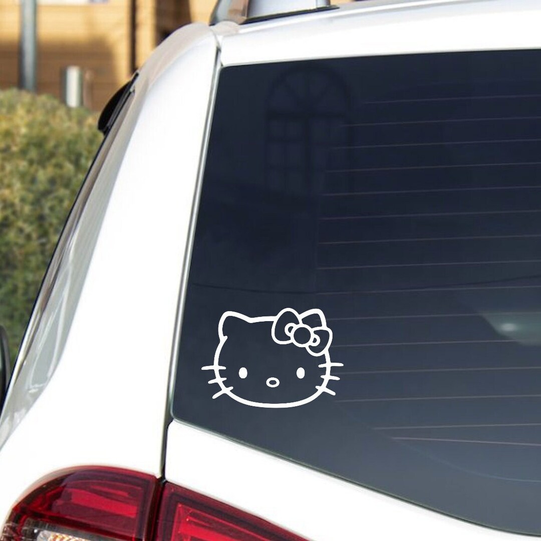 Kitty Vinyl Decal Sticker - Etsy