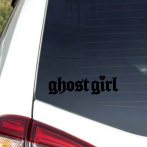 Ghost Girl Decal - Etsy