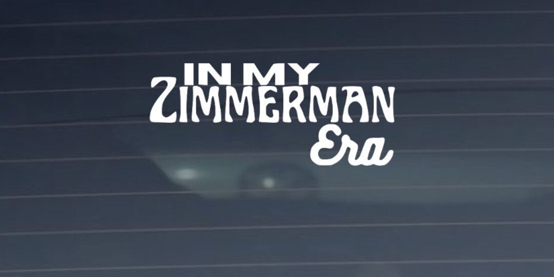 Zimmerman Era Decal - Etsy