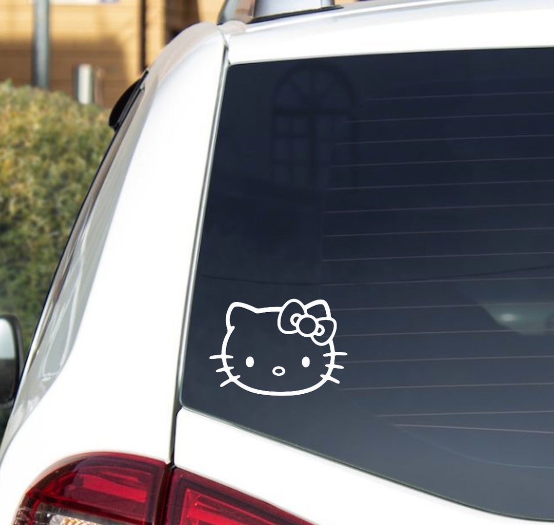 Kitty Vinyl Decal Sticker - Etsy