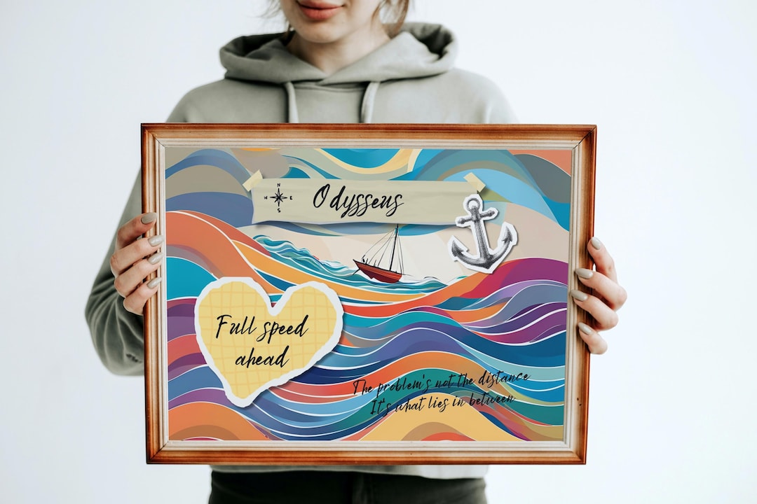 Epic Odysseus, Musical Fan Art Premium Poster on Matte Paper,ancient ...