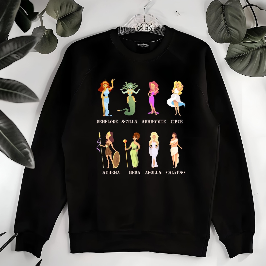 Epic Odysseus Sweater, Musical Athena, Aphrodite, Penelope, Circe Hera ...