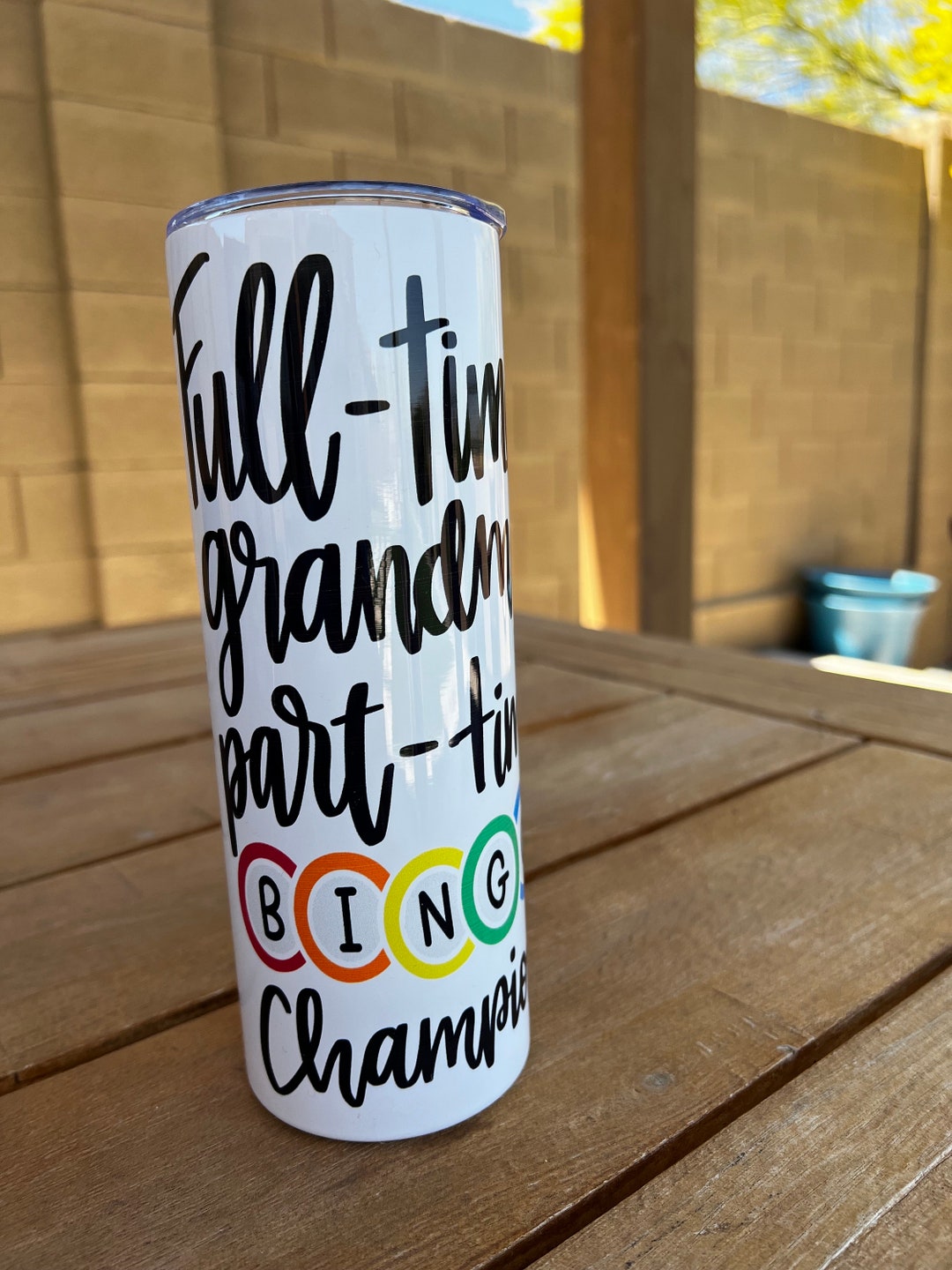 Bingo Grandma Champion Sublimation Tumbler 20 Oz - Etsy