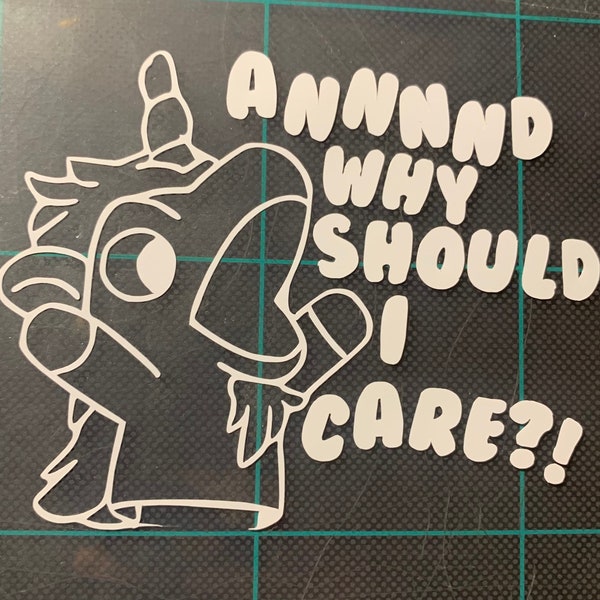 Bluey. Why Should I Care - Etsy