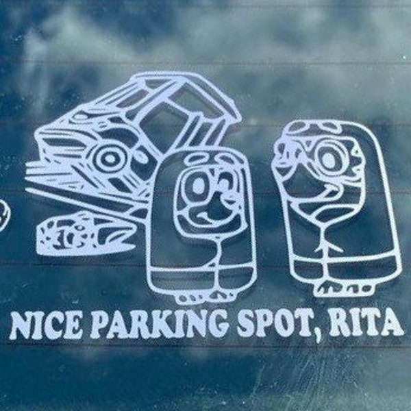 Nice Parking Spot Rita - Etsy
