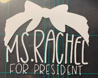 Ms Rachel Sticker - Etsy