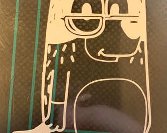 Bluey Nana Car Decal - Etsy