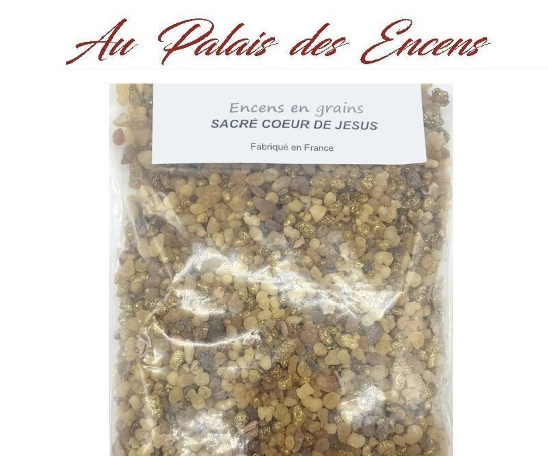 Sacred Heart of Jesus Incense in Crushed Natural Resin per - Etsy