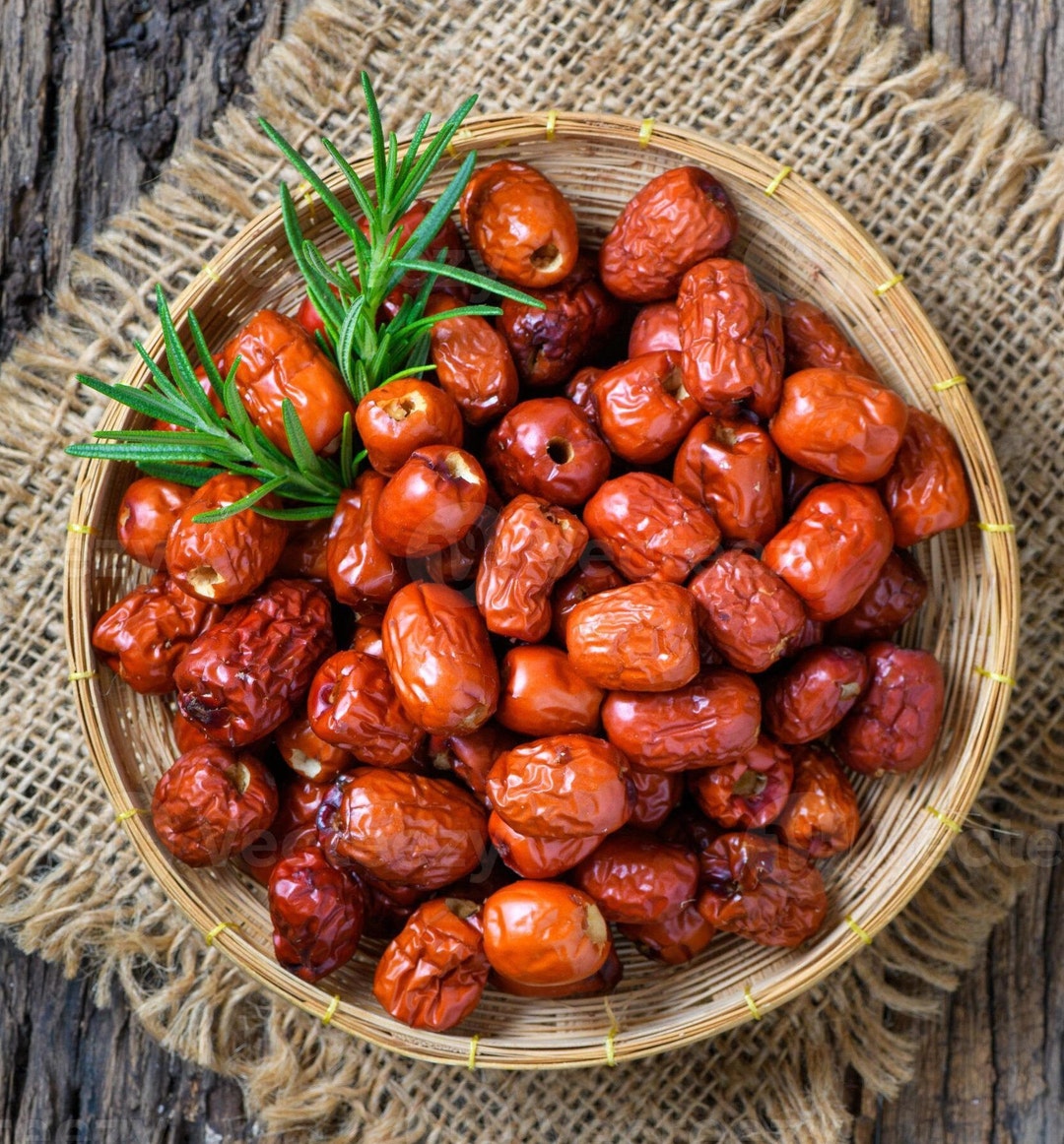 Dried Organic Jujube Fruits Chinese Date Red Dates Non GMO - Etsy