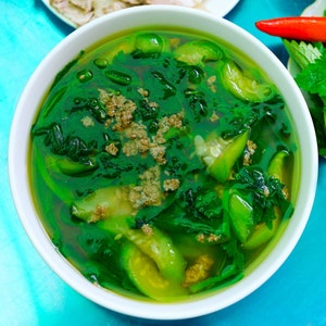 Green Malabar Spinach Mong Toi Seeds Non GMO Heirloom Mild Sweet Flavor ...