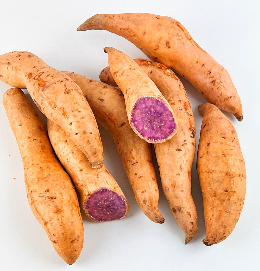 Okinawan Purple Sweet Potatoes Okinawa Hawaii Yam Potato Tubers 2023 ...