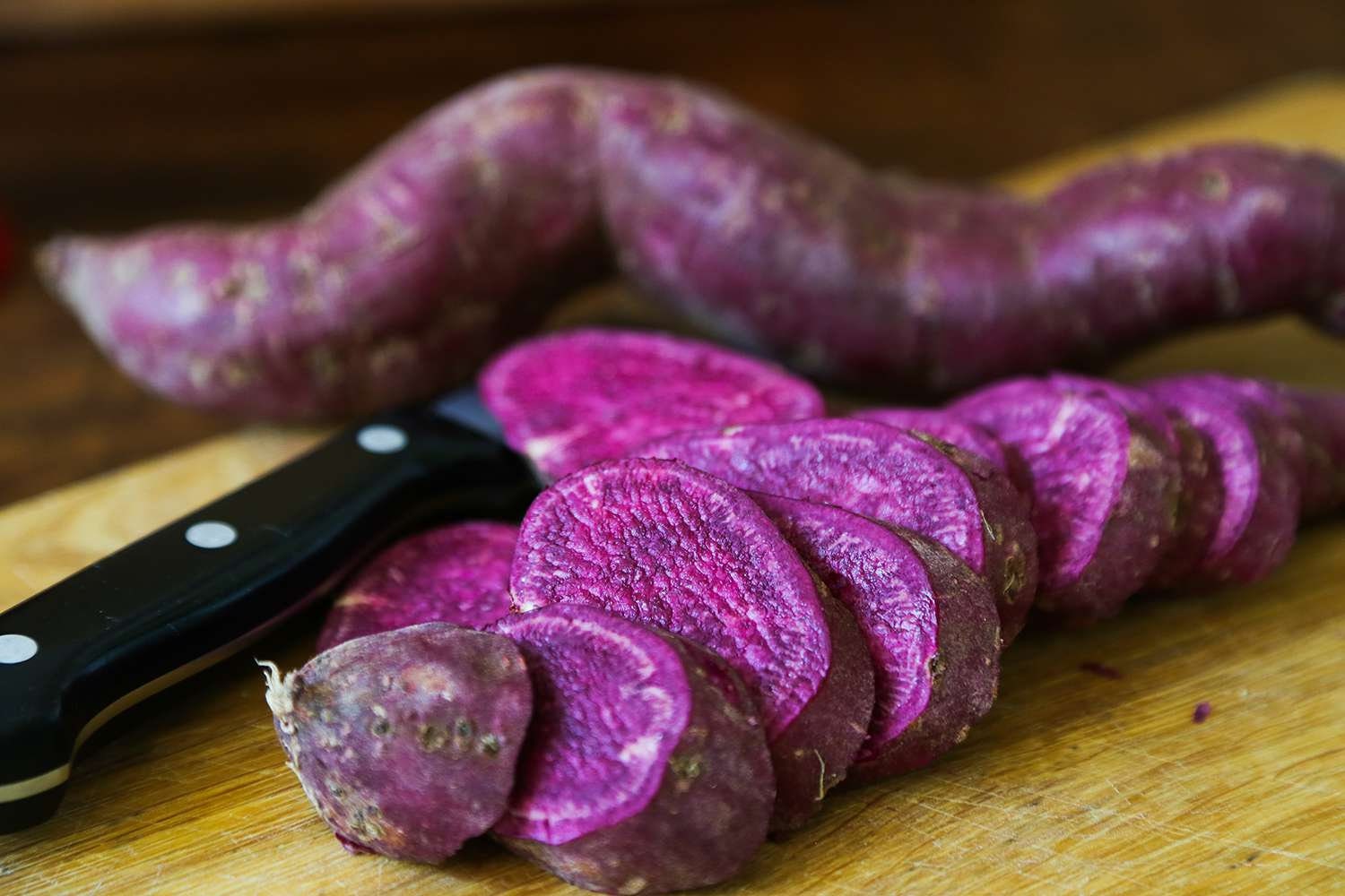 Japanese Organic Purple Sweet Potatoes Beni Imo Plants Well Rooted ...