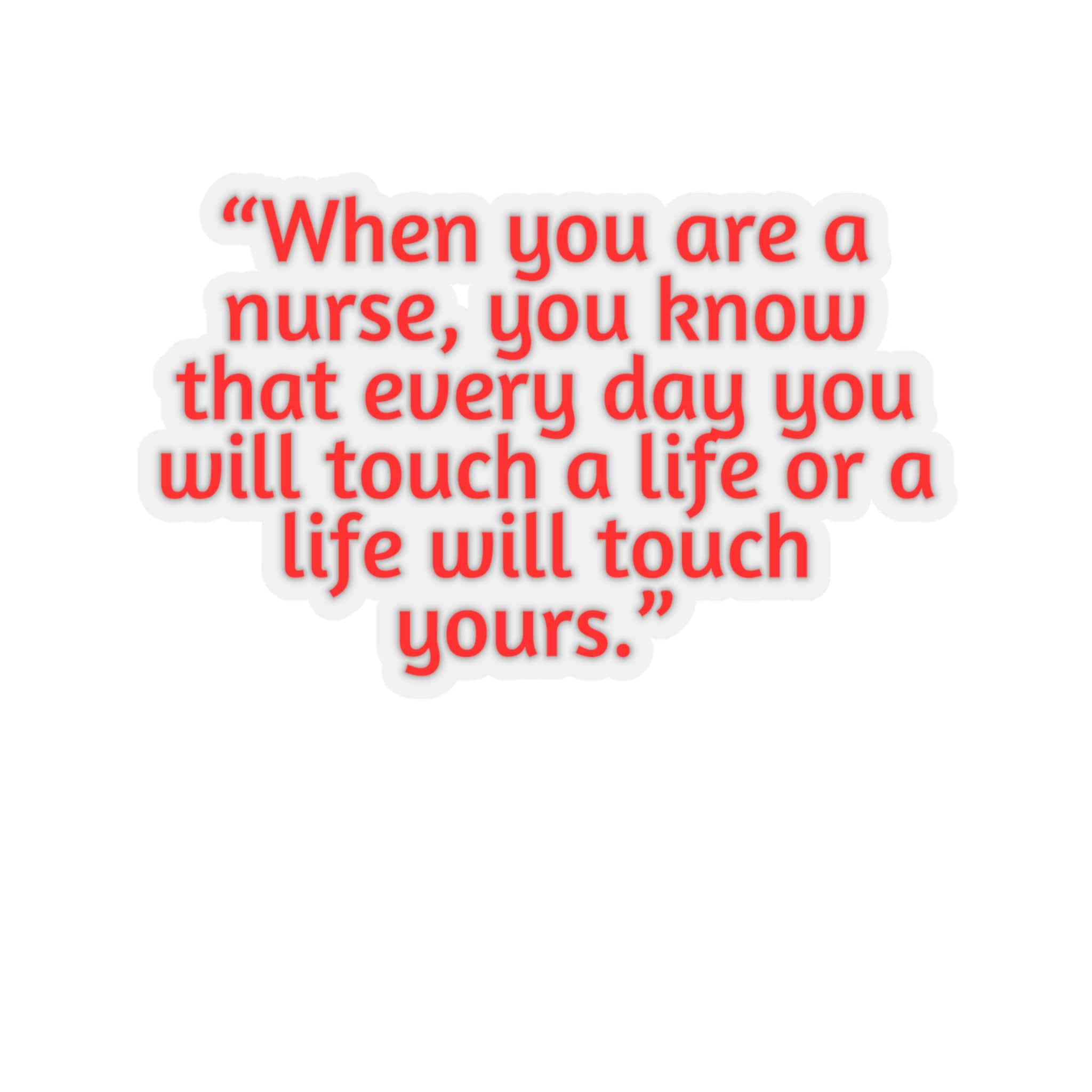 Nurses Touch Lives - Etsy