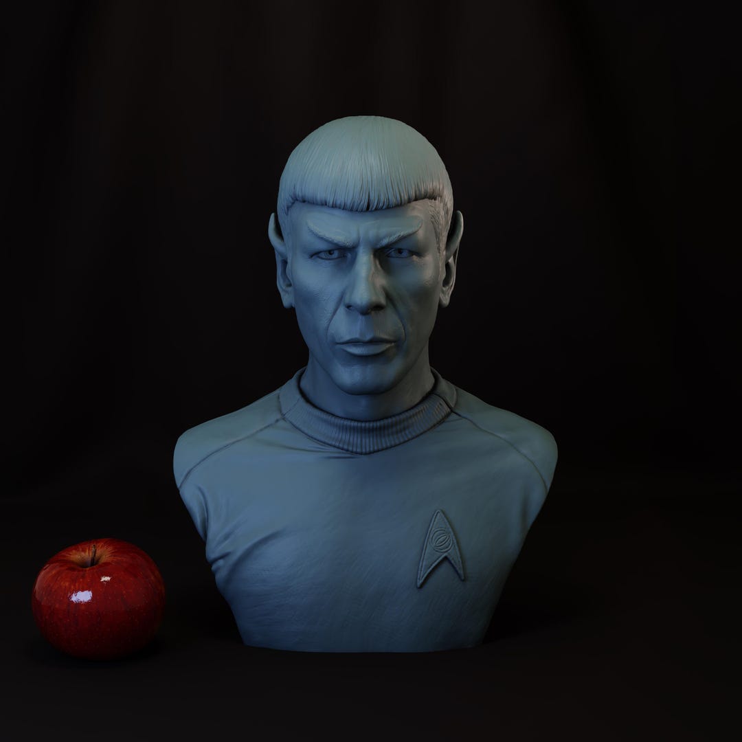 Star Trek | BUSTS | Mr Spock| 120mm / 240mm - Etsy UK