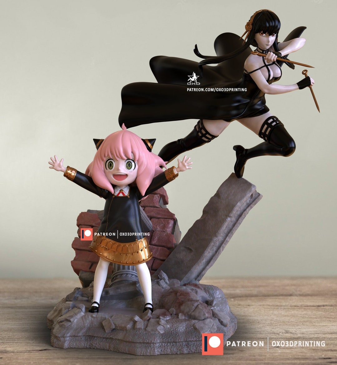 Xiu lin anime 4K imprimée en 3D 75mm/120mm D&D - Etsy France
