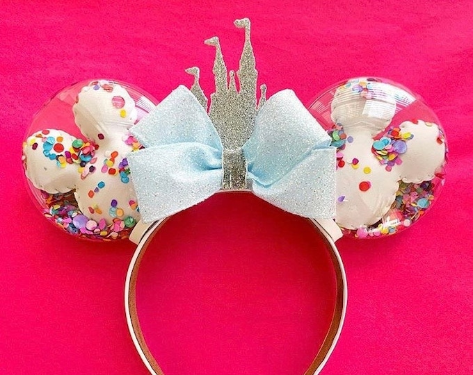 Mickey Balloon Ears Confetti Castle - Etsy