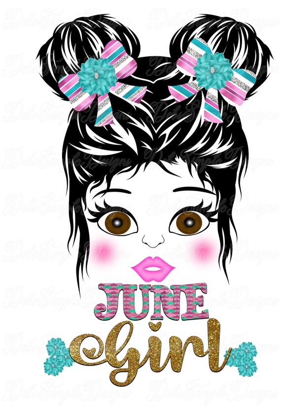 June Little Birthday Girl - Etsy