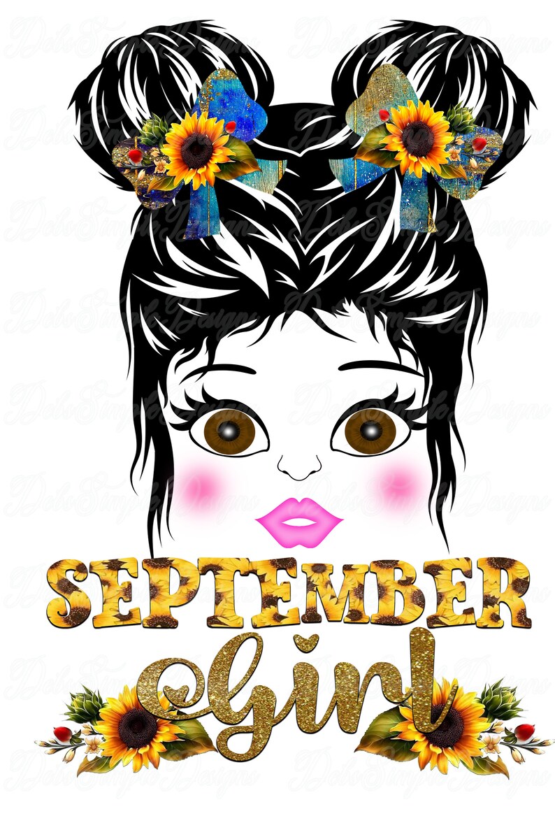 September Little Birthday Girl - Etsy