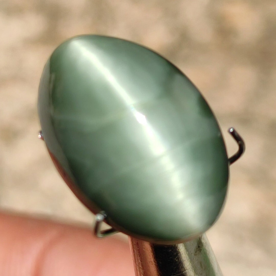 10.85ctrare Chrysoberyl Genuine Chrysoberyl Natural Cat's Eye Shine ...