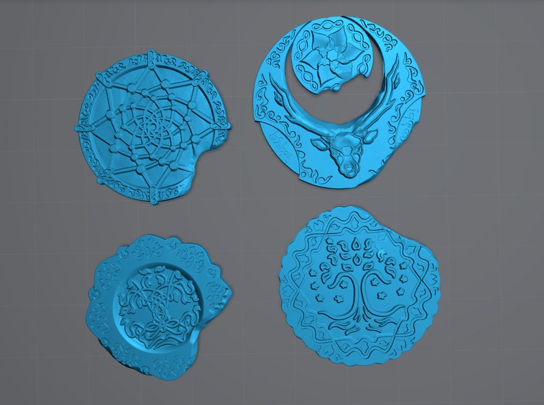 20 Elven Style Coins - Etsy