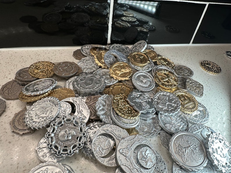 20 Elven Style Coins - Etsy