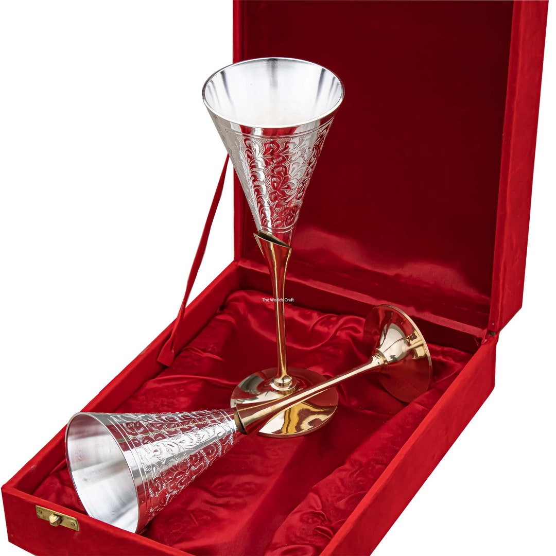 Communion Goblet Copper Antique Design Brass Wine Goblet Mediaeval Wine ...