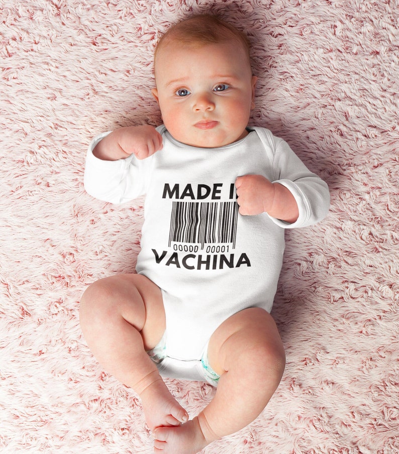 Made in Vachina Silly Baby Quote SVG Cut File for Cricut Silhouette ...