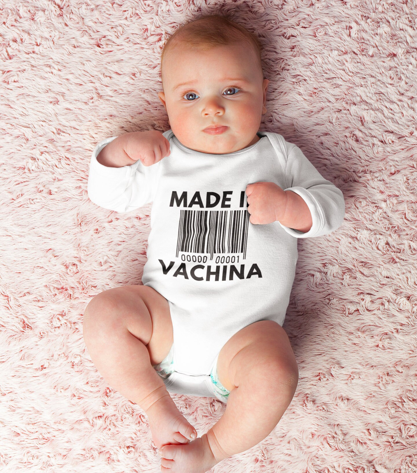 Made in Vachina Silly Baby Quote SVG Cut File for Cricut Silhouette ...