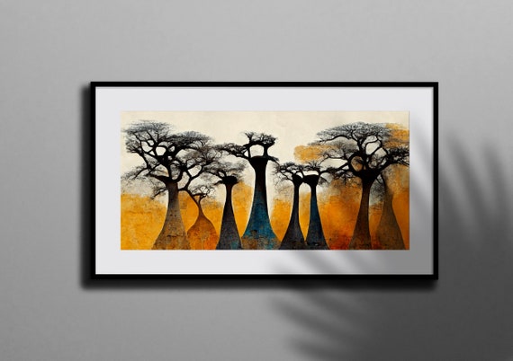 Baobab Trees Poster - Etsy