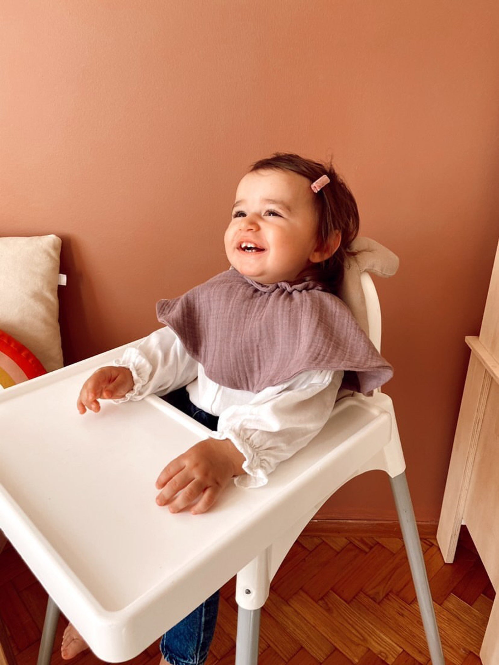 Muslin Baby Bibs /organic Cotton Baby Bibs / Baby Bibs /6 Layer Muslin ...