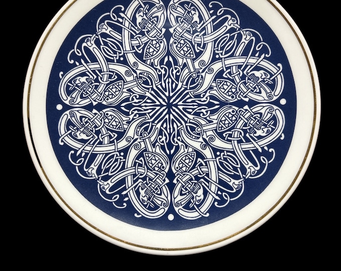 Rare Celtic Matrix Bone China Plate by Nexus Design of Northumbria ...