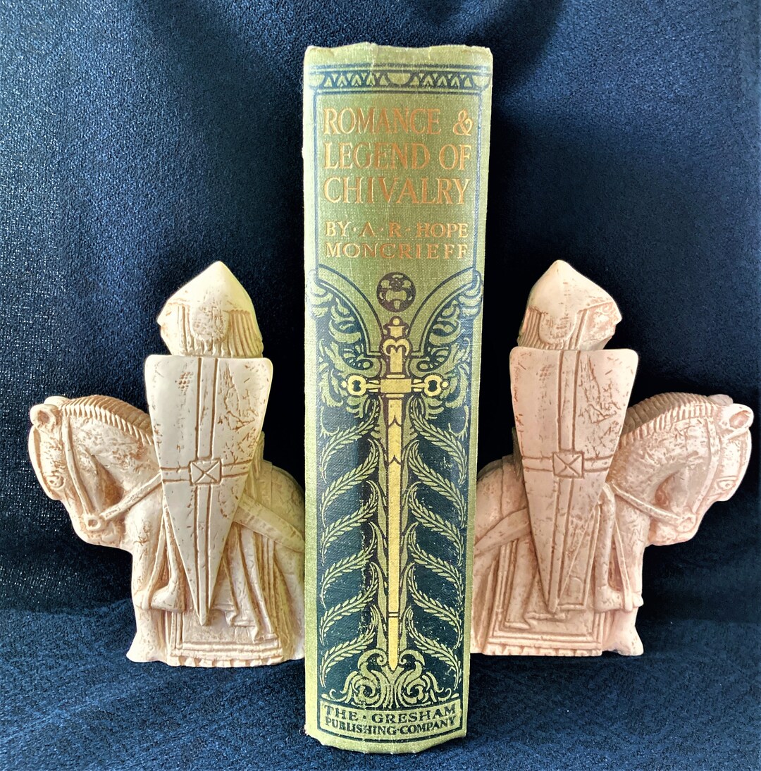 Pair of Isle of Lewis Knights Bookends - Etsy