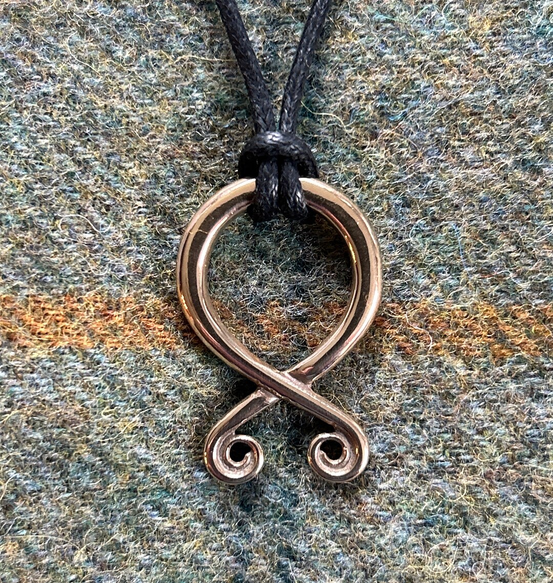 Scandinavian Troll Protection Pendant Bronze. Made in Cornwall. - Etsy