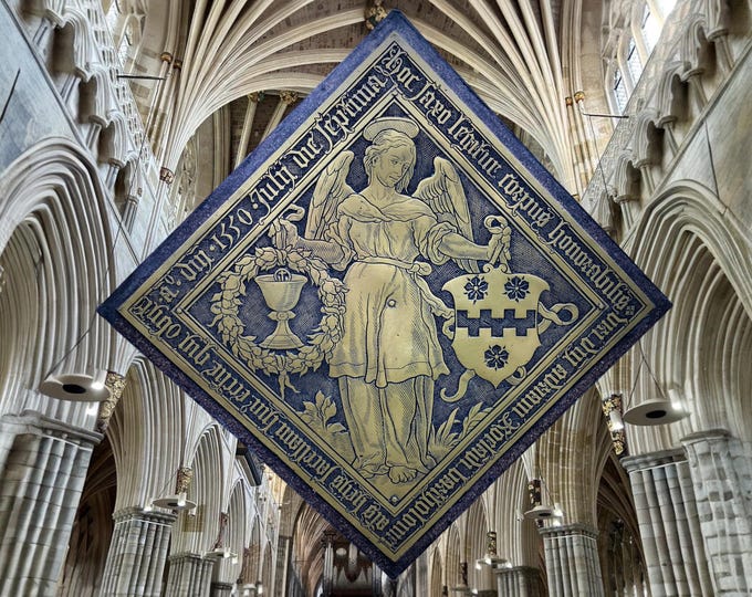Large Angel Monumental Brass Reproduction of Adrian Roeland 1550 AD - Etsy