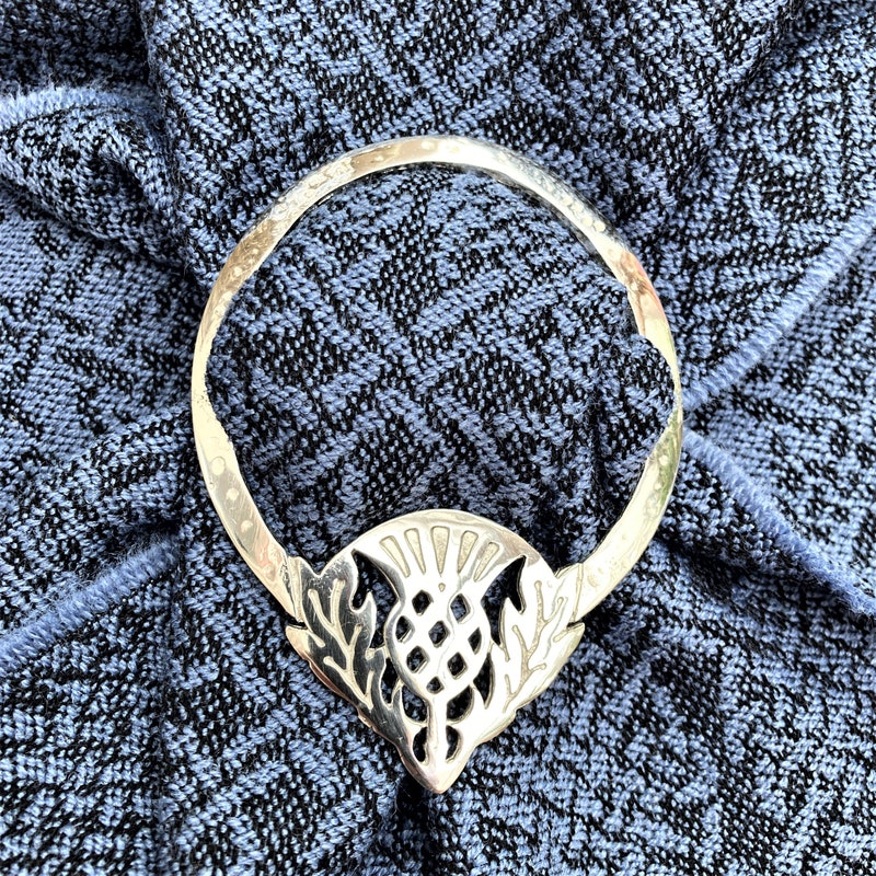 Scottish Scarf Pin Gold - Etsy UK