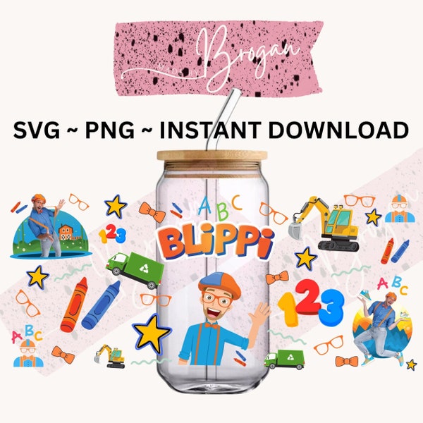 Blippi Svg File - Etsy