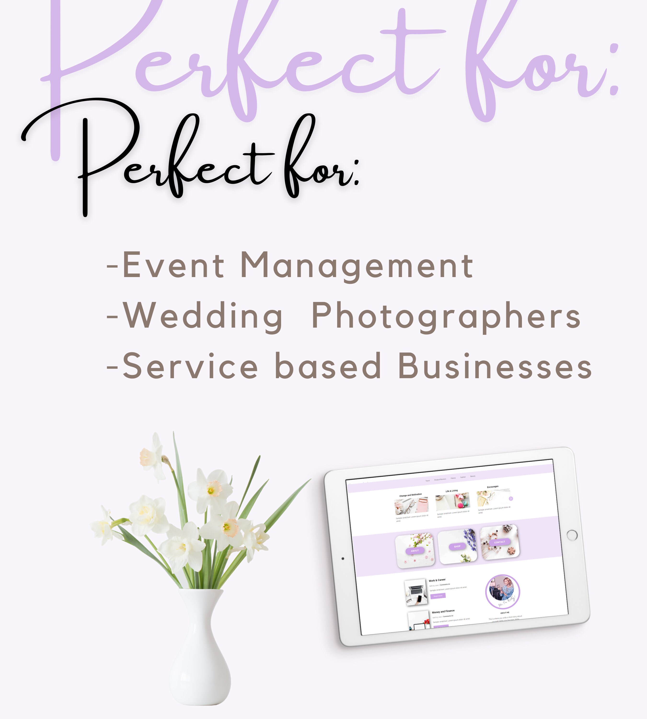 Wordpress Theme Responsive Wordpress Website Design - Etsy