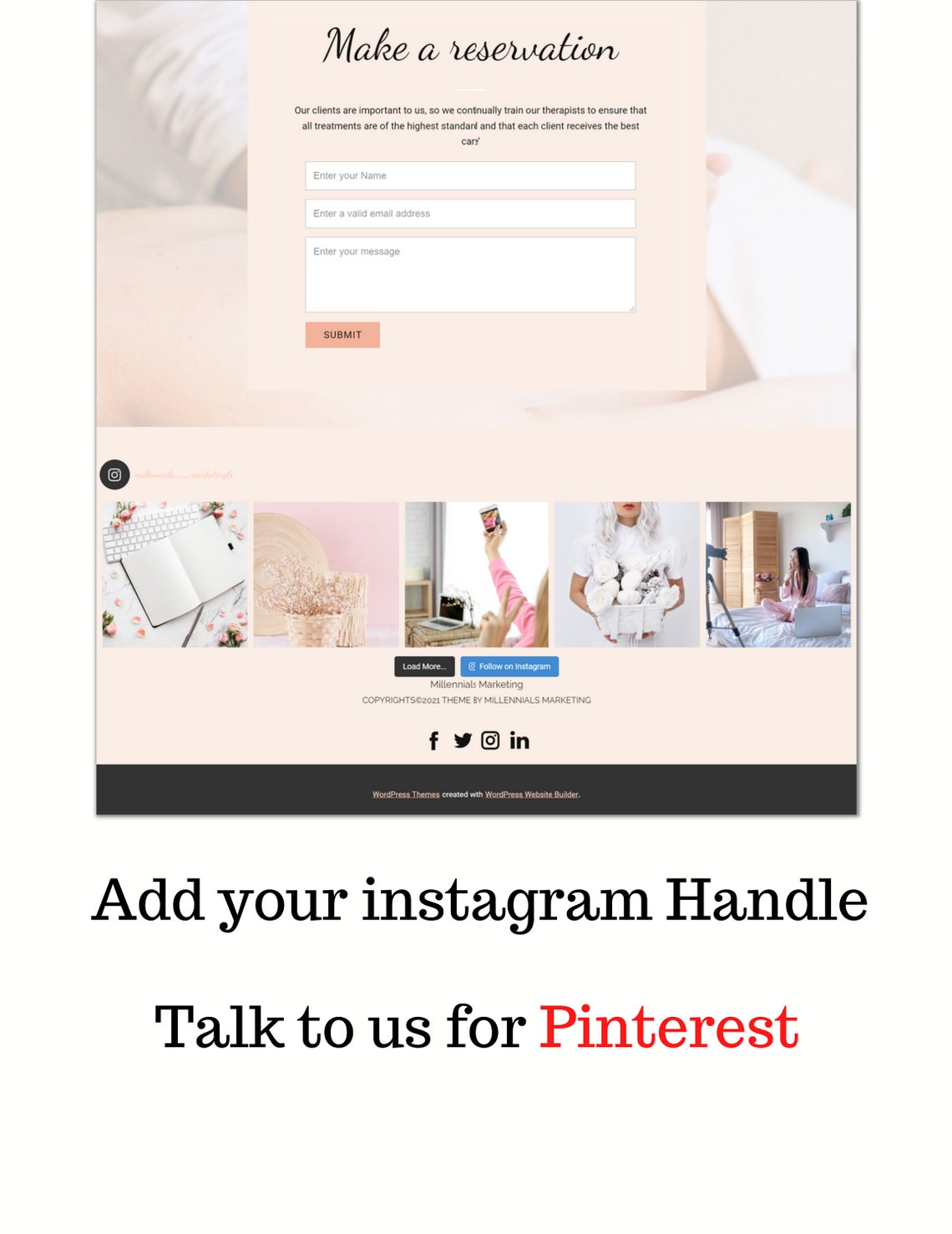 Theme for Wordpress Blog Template Wordpress Website Design - Etsy