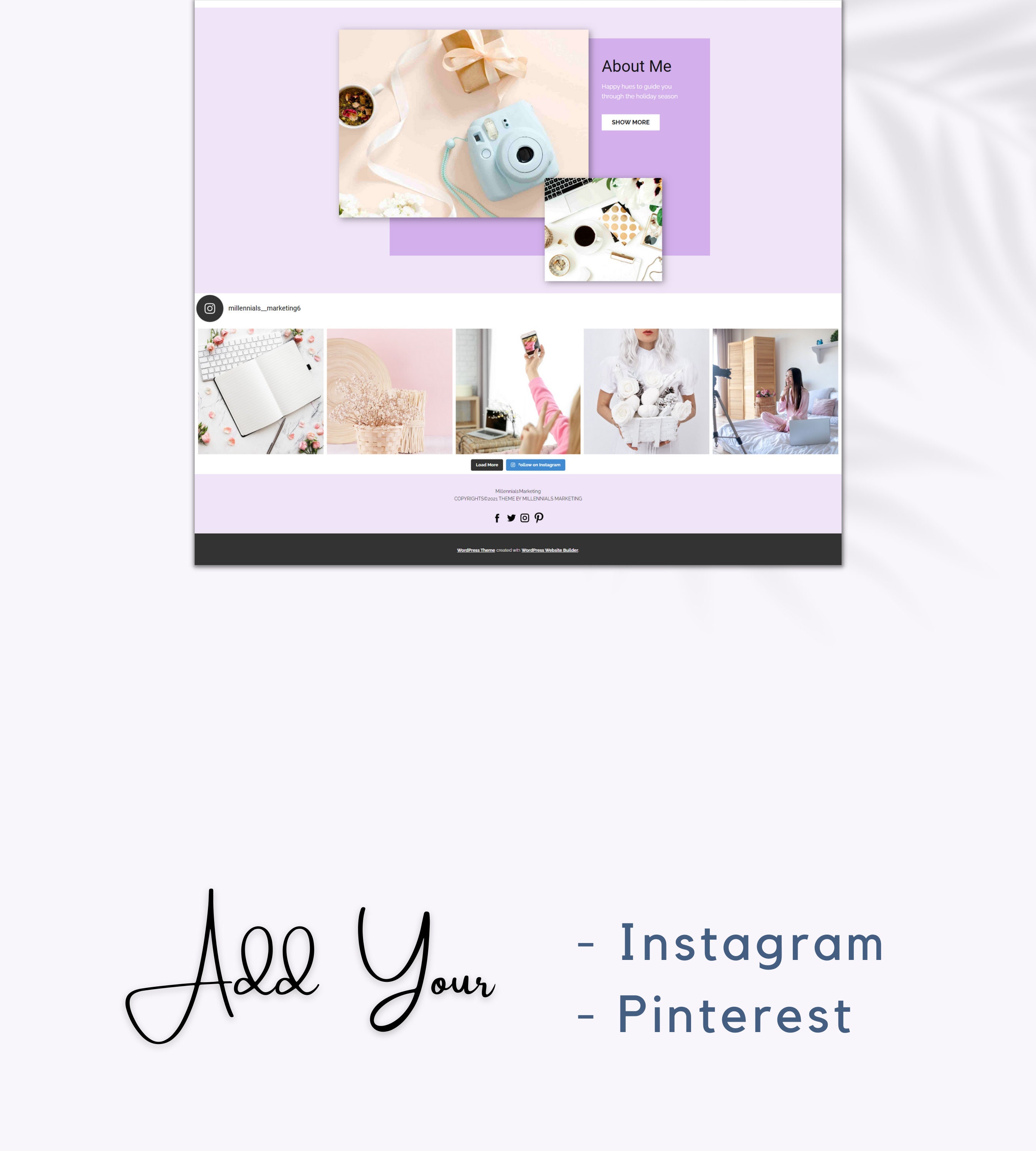 Wordpress Theme Responsive, Wordpress Website Design, Wordpress Theme ...