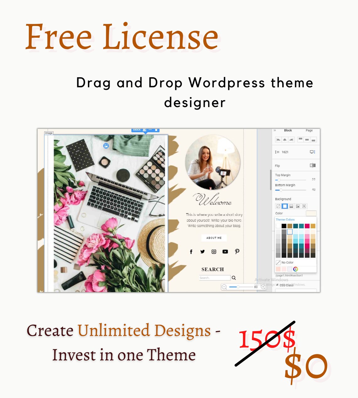 Wordpress Website Design Blog Template Wordpress Blog Theme - Etsy